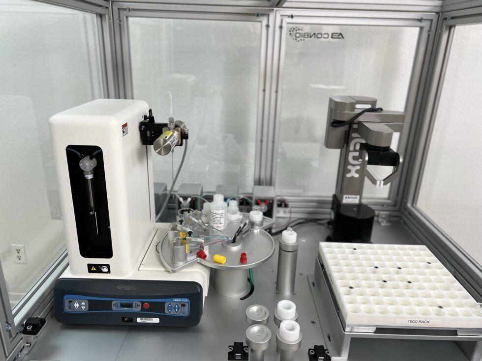 Automated Particle Counting - HIAC with Autosampler: Hix